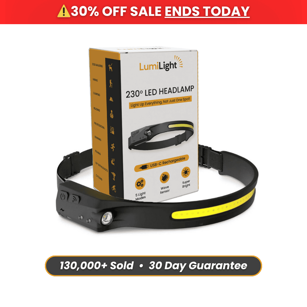 LumiLight LED Headband | Free Shipping | UK